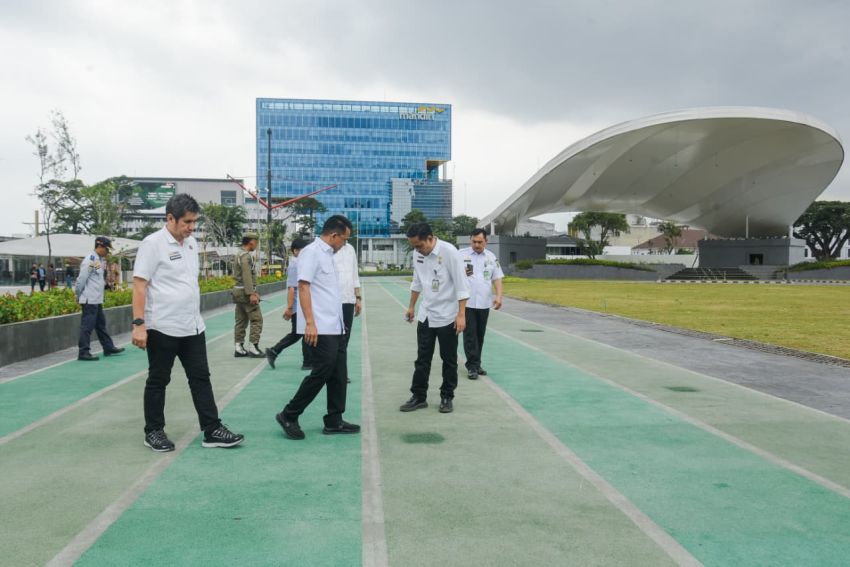 Revitalisasi Lapangan Merdeka Ditargetkan Selesai 10 Februari 2026